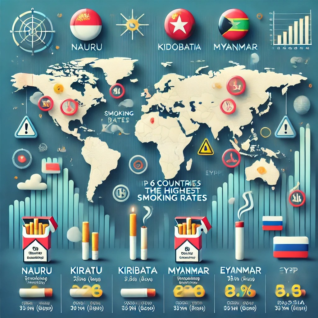 Top 6 Countries with the Highest Smoking Rates – A Deep Dive into ...